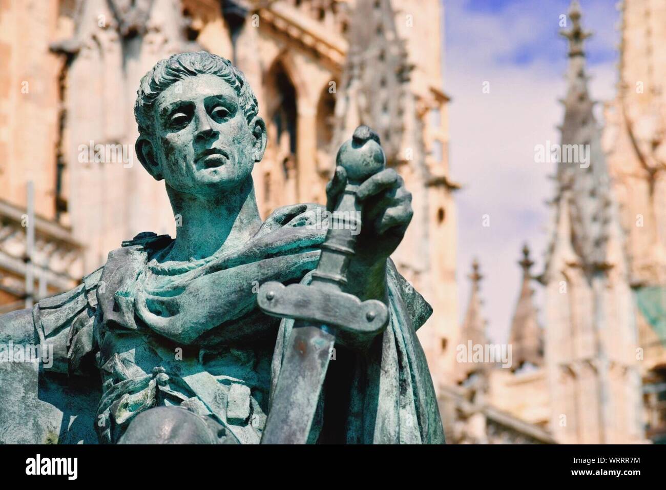 Statue of constantine hi-res stock photography and images - Alamy
