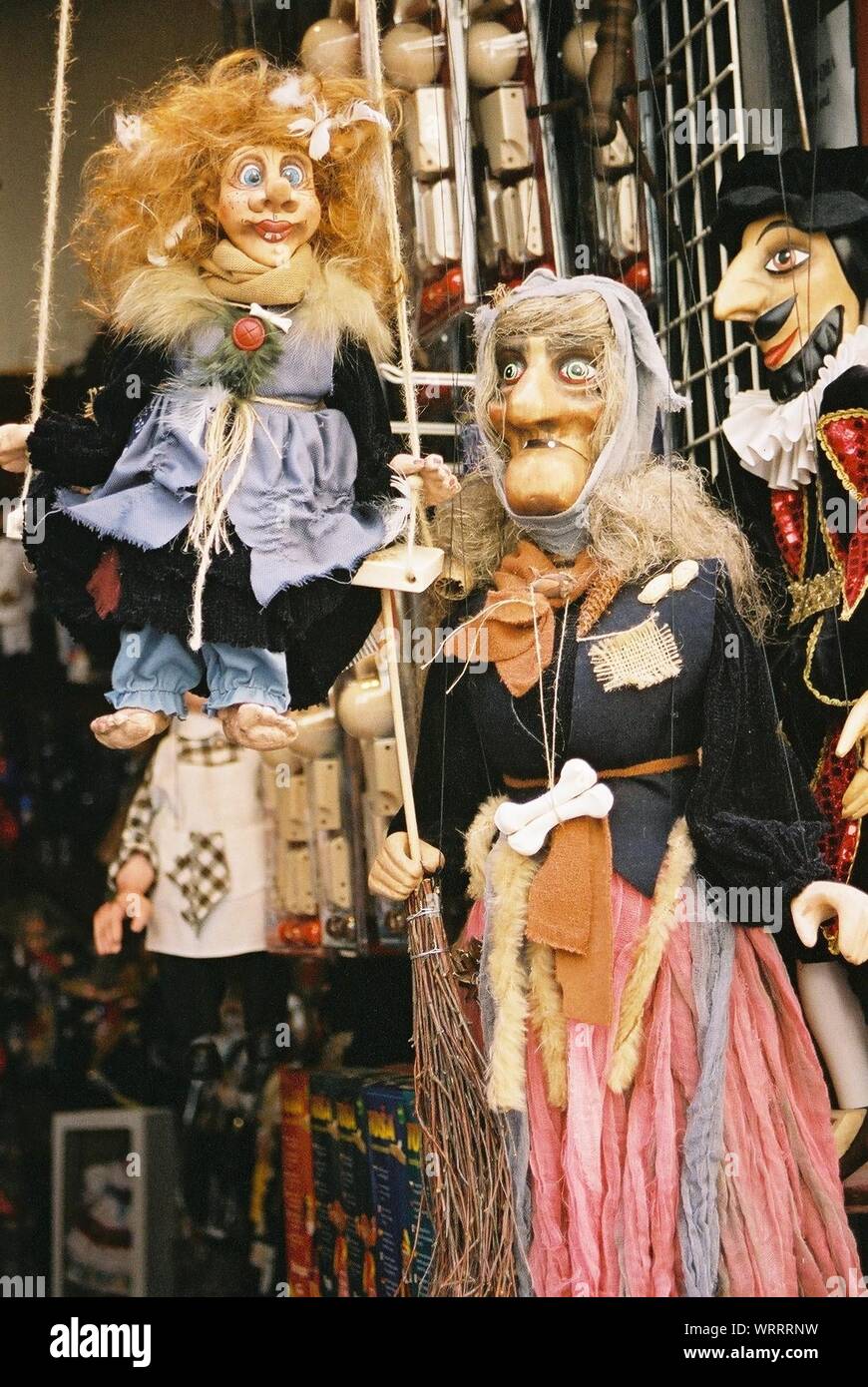 Puppets hanging store hi-res stock photography and images - Alamy