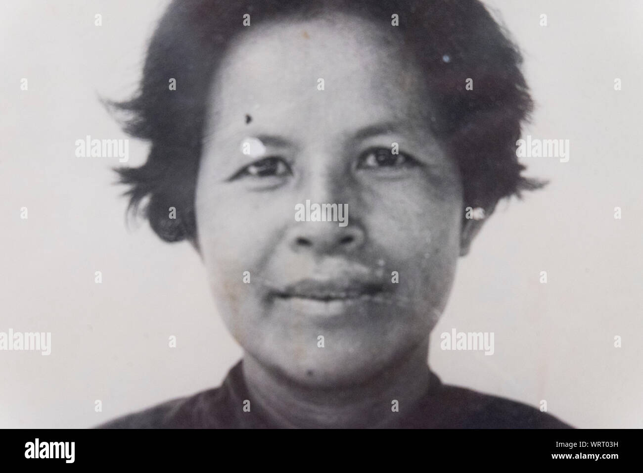 A mug shot image of one of the thousands of prisoners held at Security ...