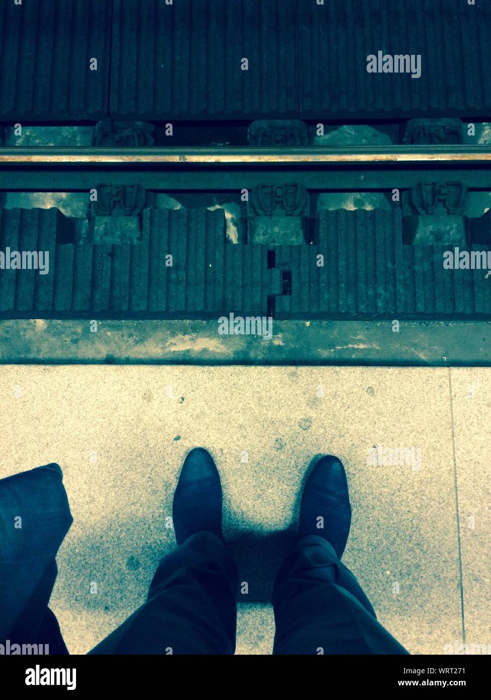 Feet railroad hi-res stock photography and images - Alamy