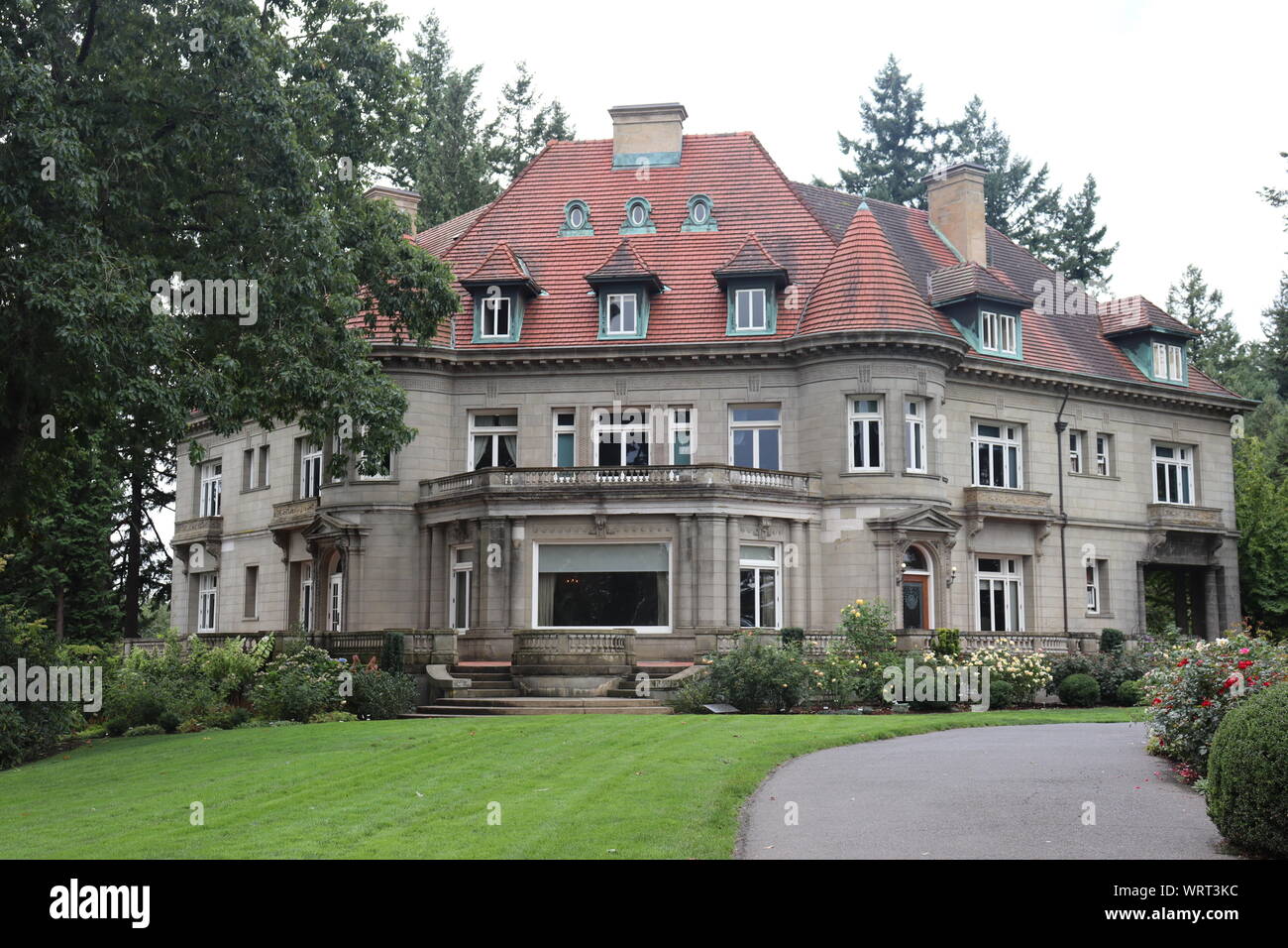 Pittock Mansion in Portland Stock Photo - Alamy