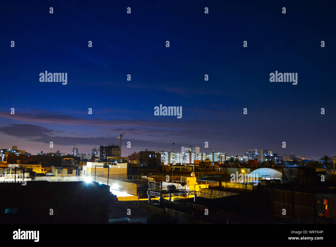Lima skyline colors hi-res stock photography and images - Alamy
