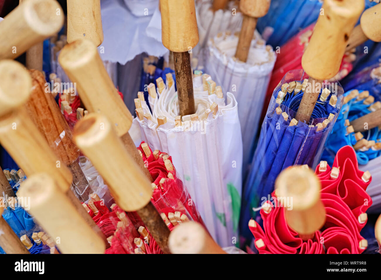 Dry goods on display on Spadina Avenue Stock Photo - Alamy