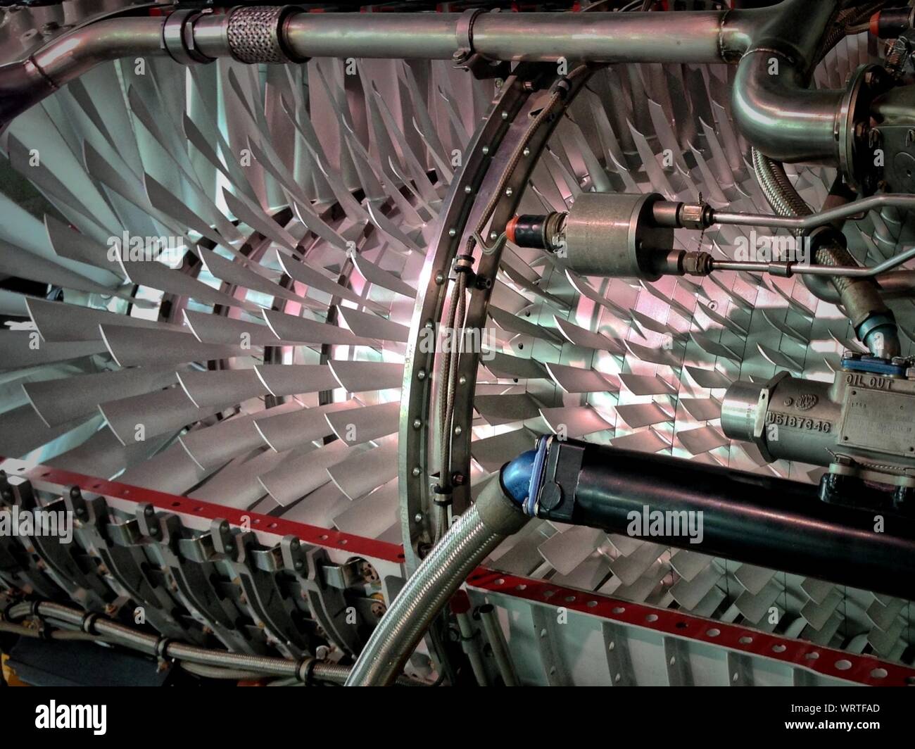 Airplane engine detail hi-res stock photography and images - Alamy