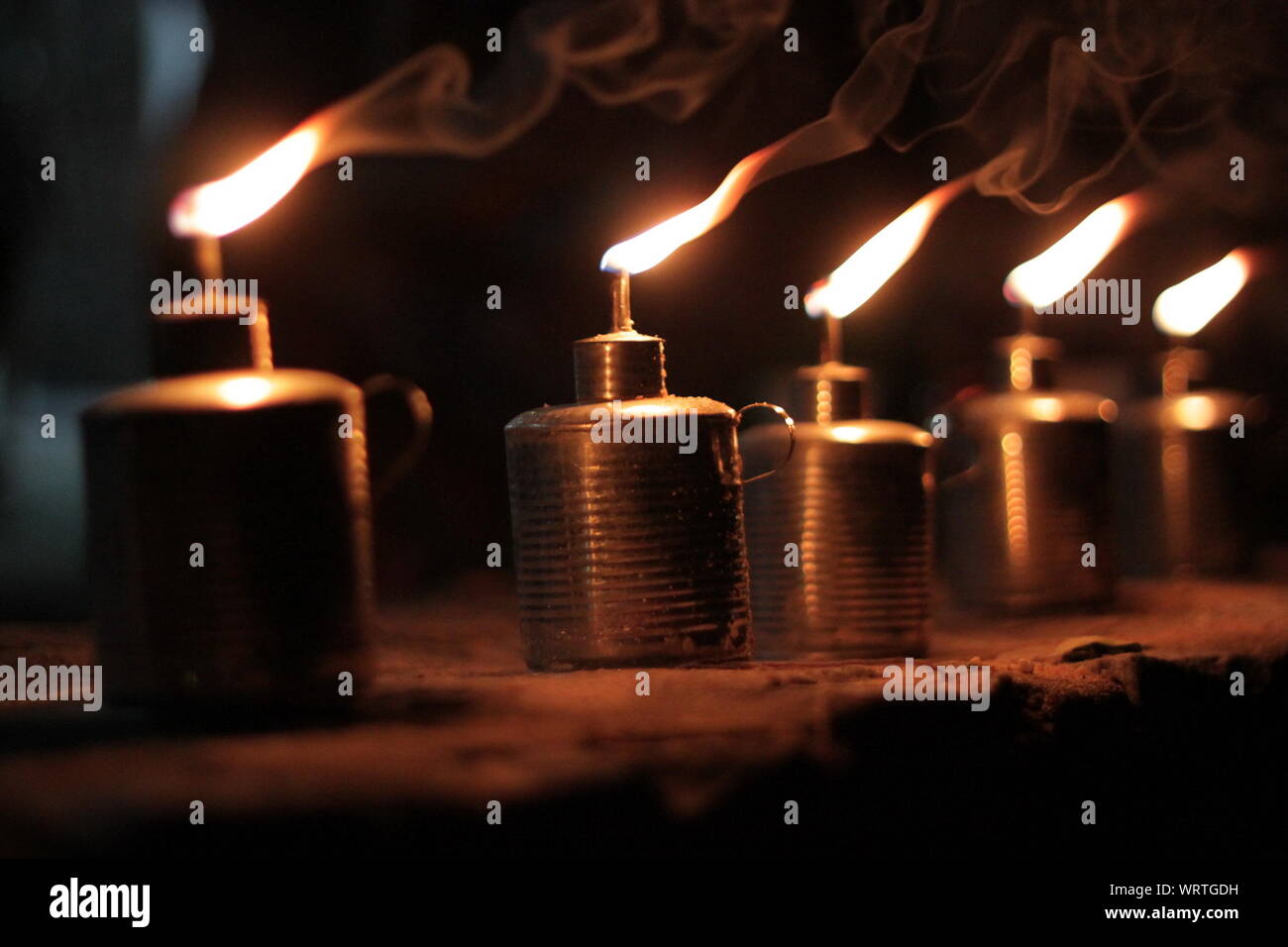Metal oil lamps hi-res stock photography and images - Alamy