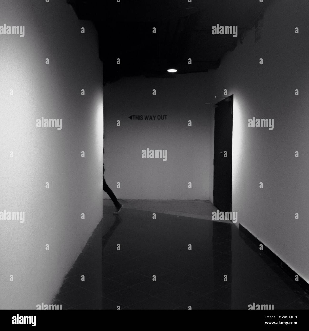 Low ceiling corridor hi-res stock photography and images - Alamy