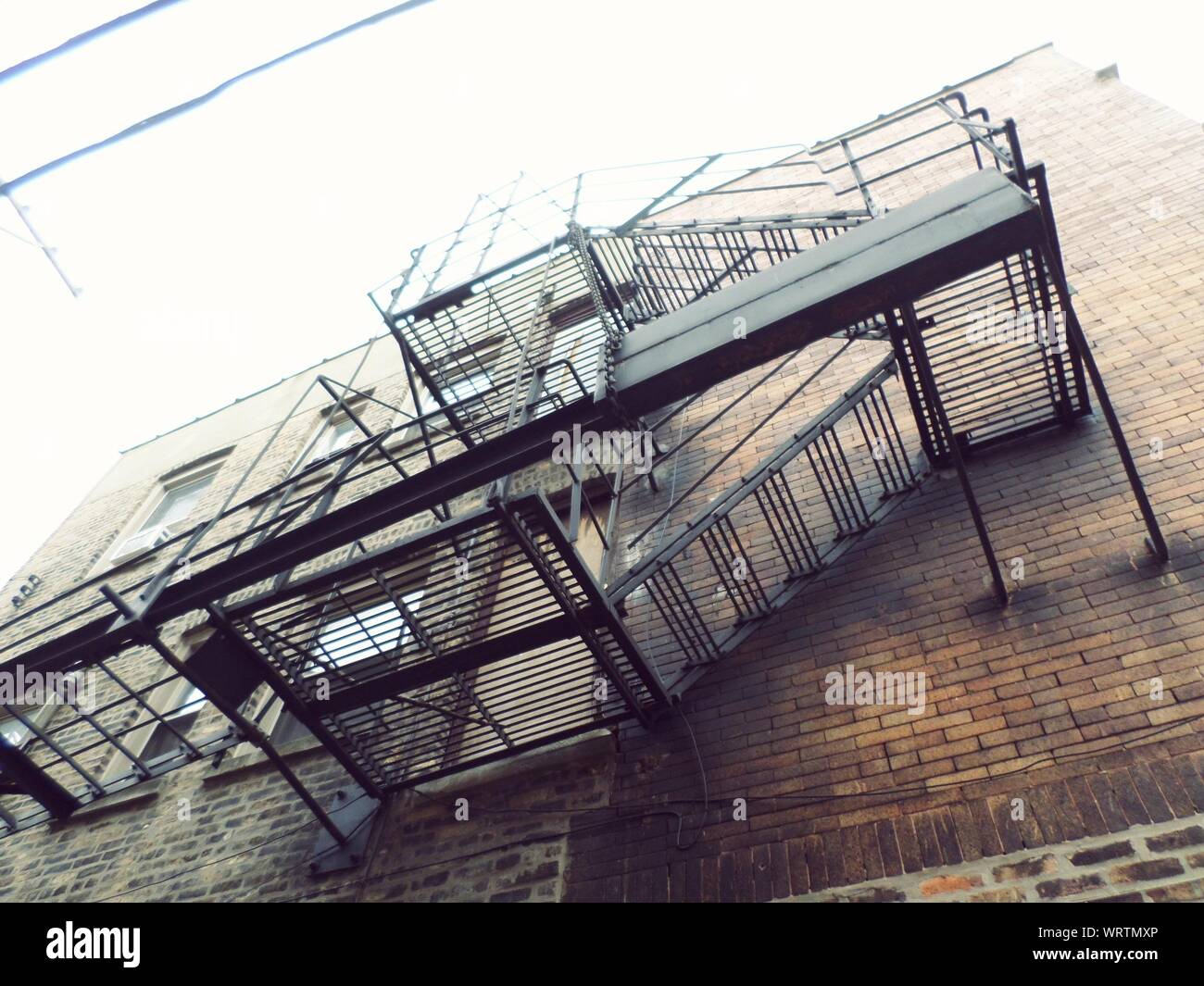 Fire escapes fire escape on hi-res stock photography and images - Alamy