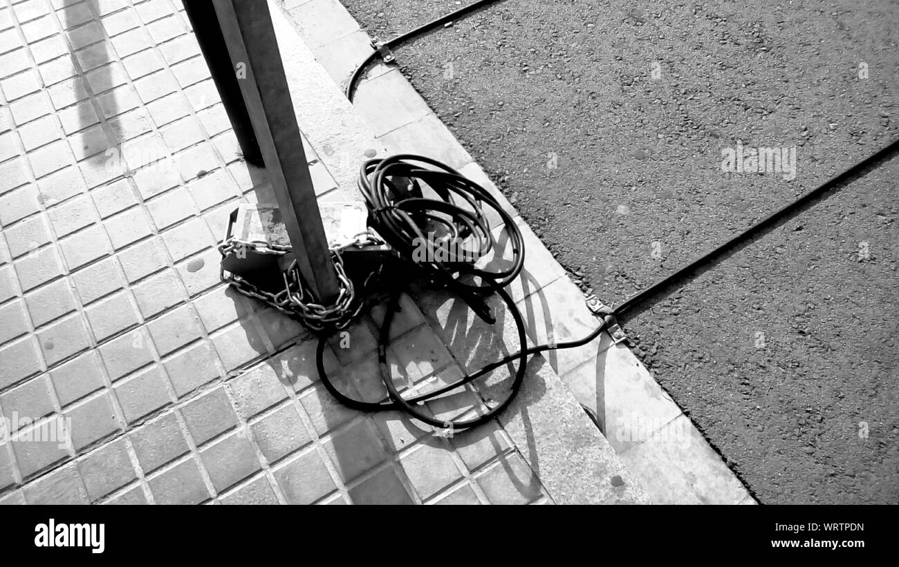 Pole tied Black and White Stock Photos & Images - Alamy