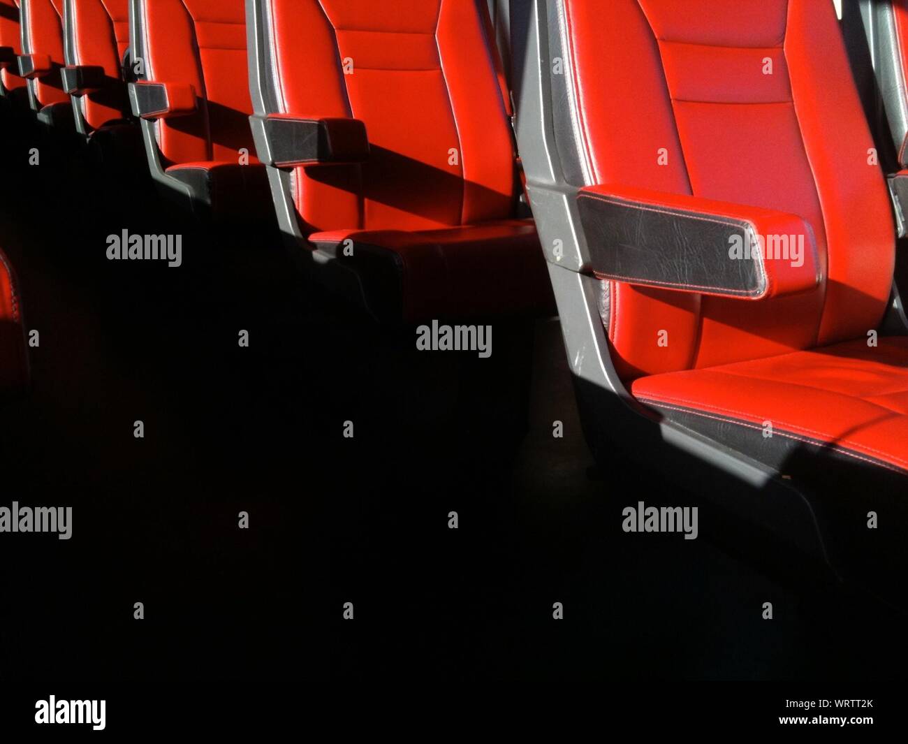 Bus seat red hi-res stock photography and images - Alamy