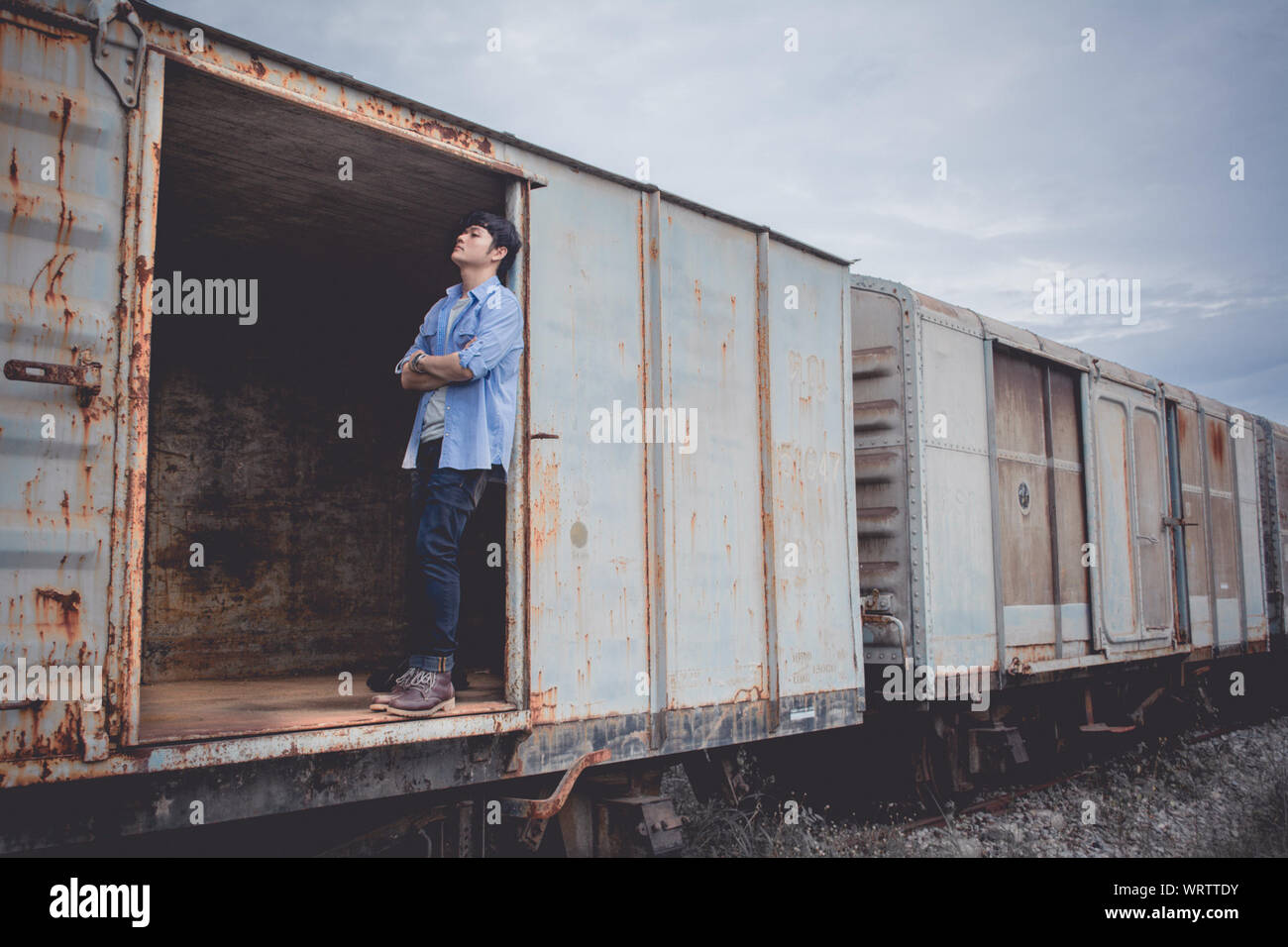 Train stress hi-res stock photography and images - Alamy