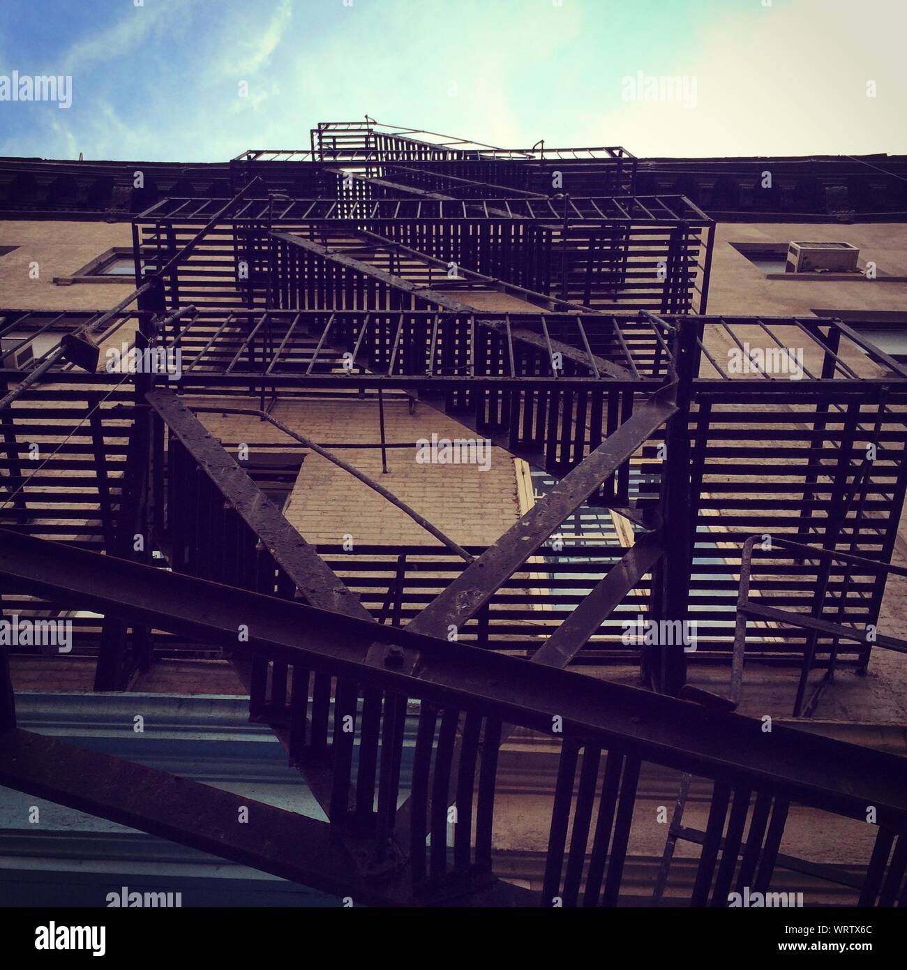 Fire escape on office building High Resolution Stock Photography and ...