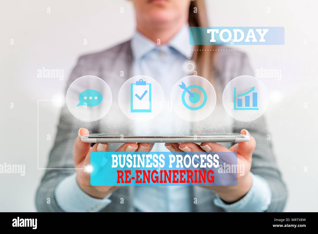 Handwriting text writing Business Process Re Engineering. Conceptual ...