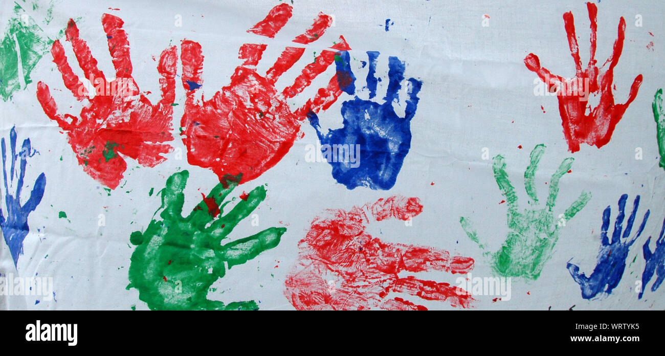 Handprints Wall High Resolution Stock Photography and Images - Alamy