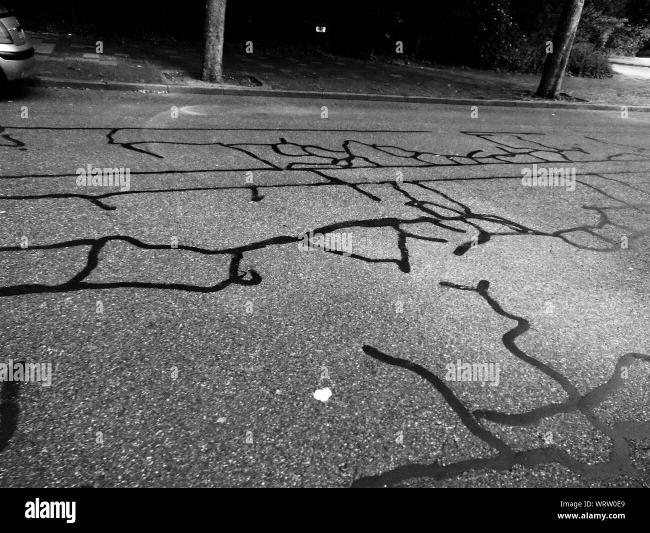 Tar road Black and White Stock Photos & Images - Alamy