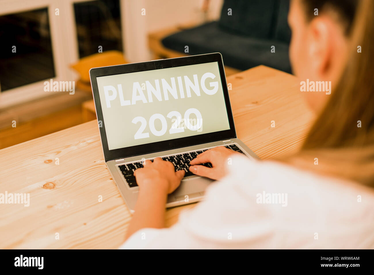 Conceptual hand writing showing Planning 2020. Concept meaning Begin ...