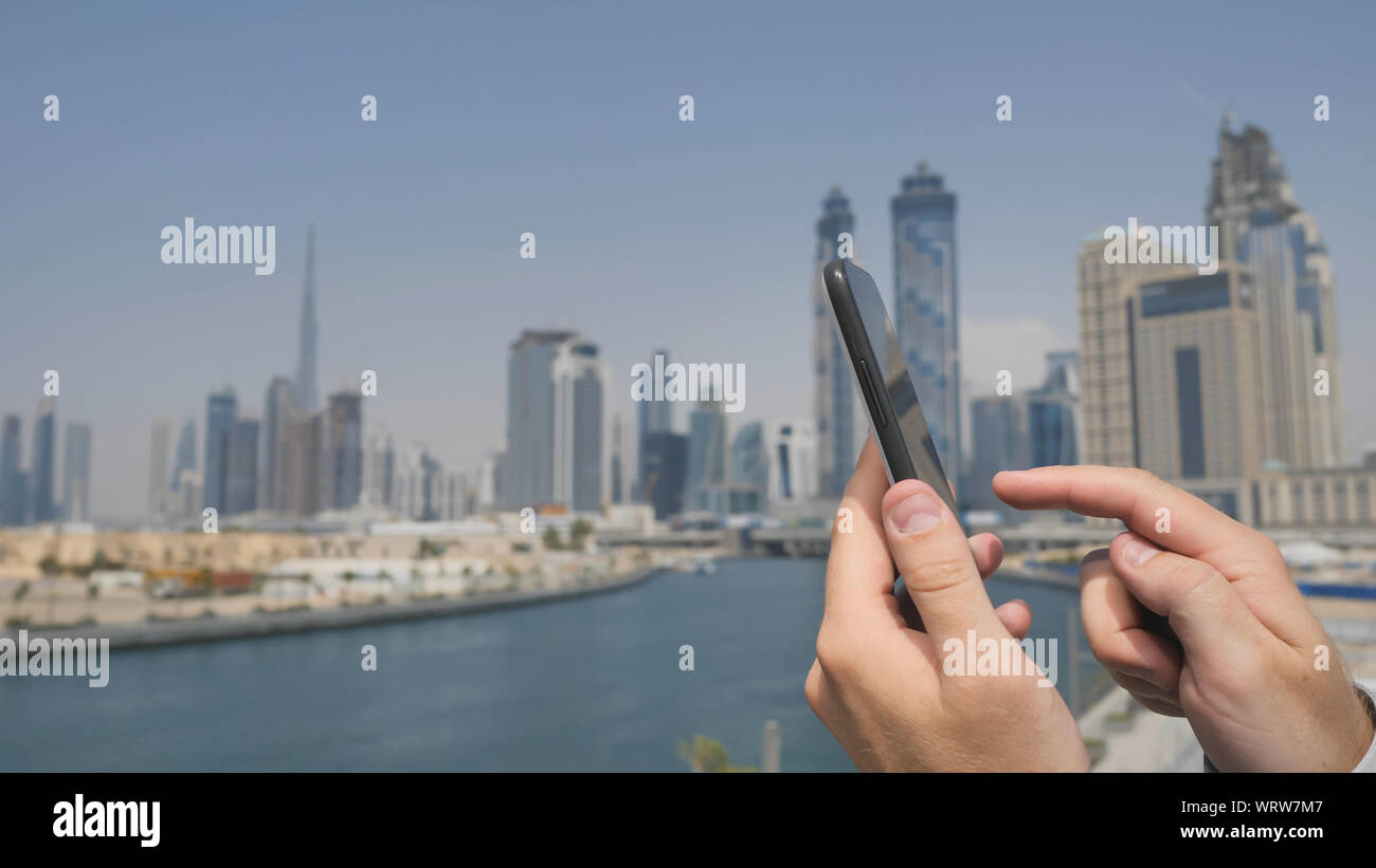 Smart man in dubai hi-res stock photography and images - Alamy