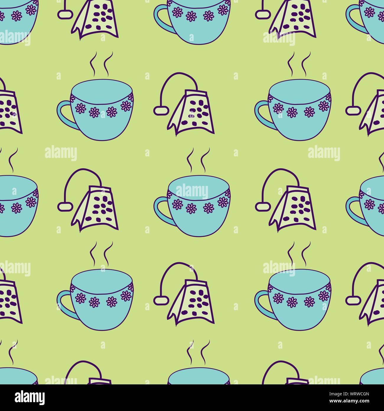 Cute Tea Background