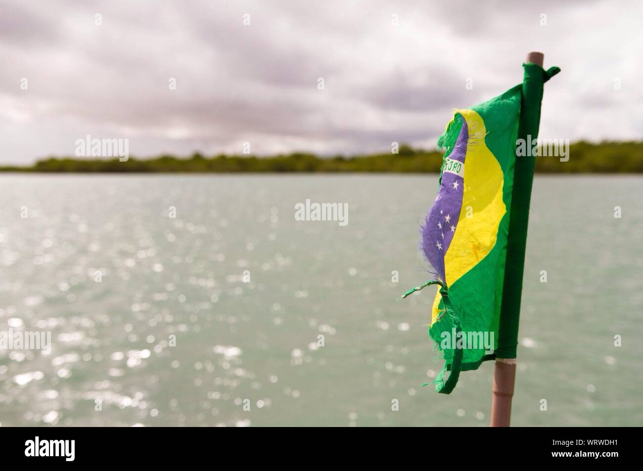 Brazilian pole flag hi-res stock photography and images - Alamy