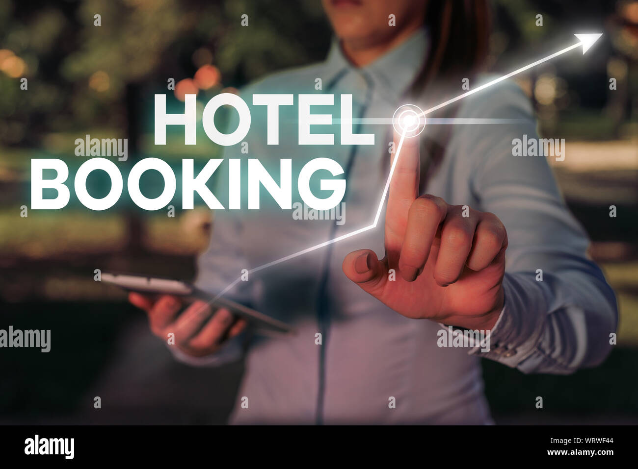 Conceptual hand writing showing Hotel Booking. Concept meaning Online ...