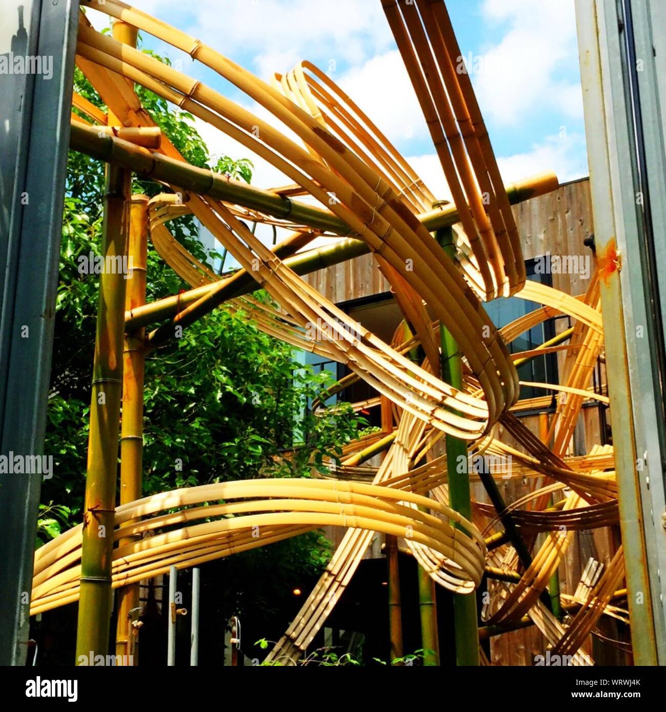 Bamboo decoration hi-res stock photography and images - Alamy