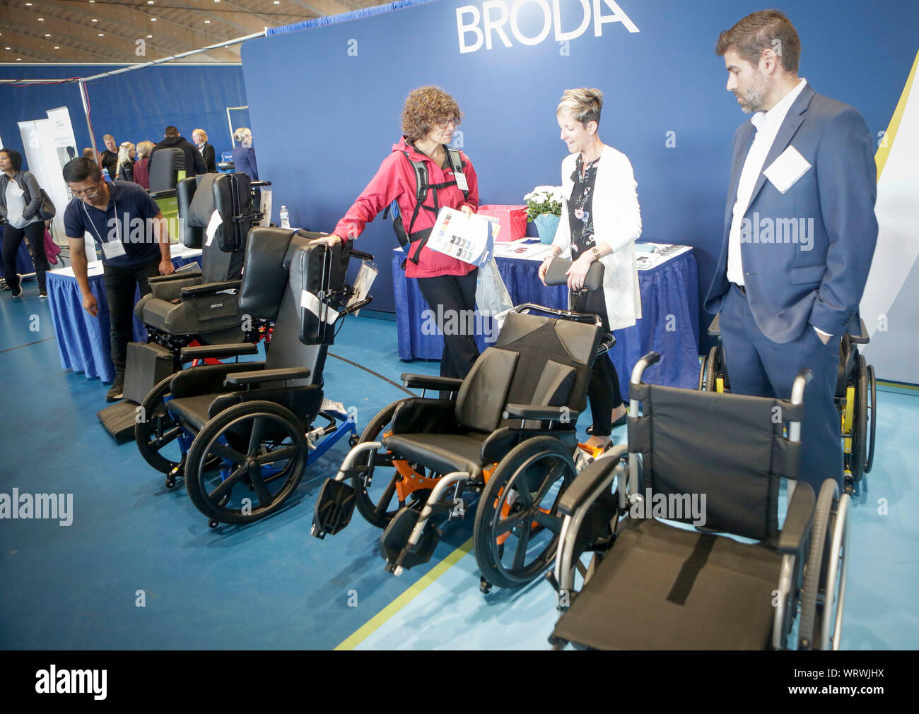 Wheelchair models hi-res stock photography and images - Alamy