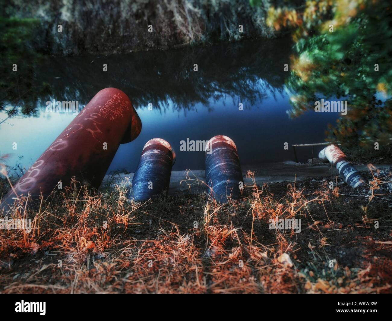 Drain water river hi-res stock photography and images - Alamy