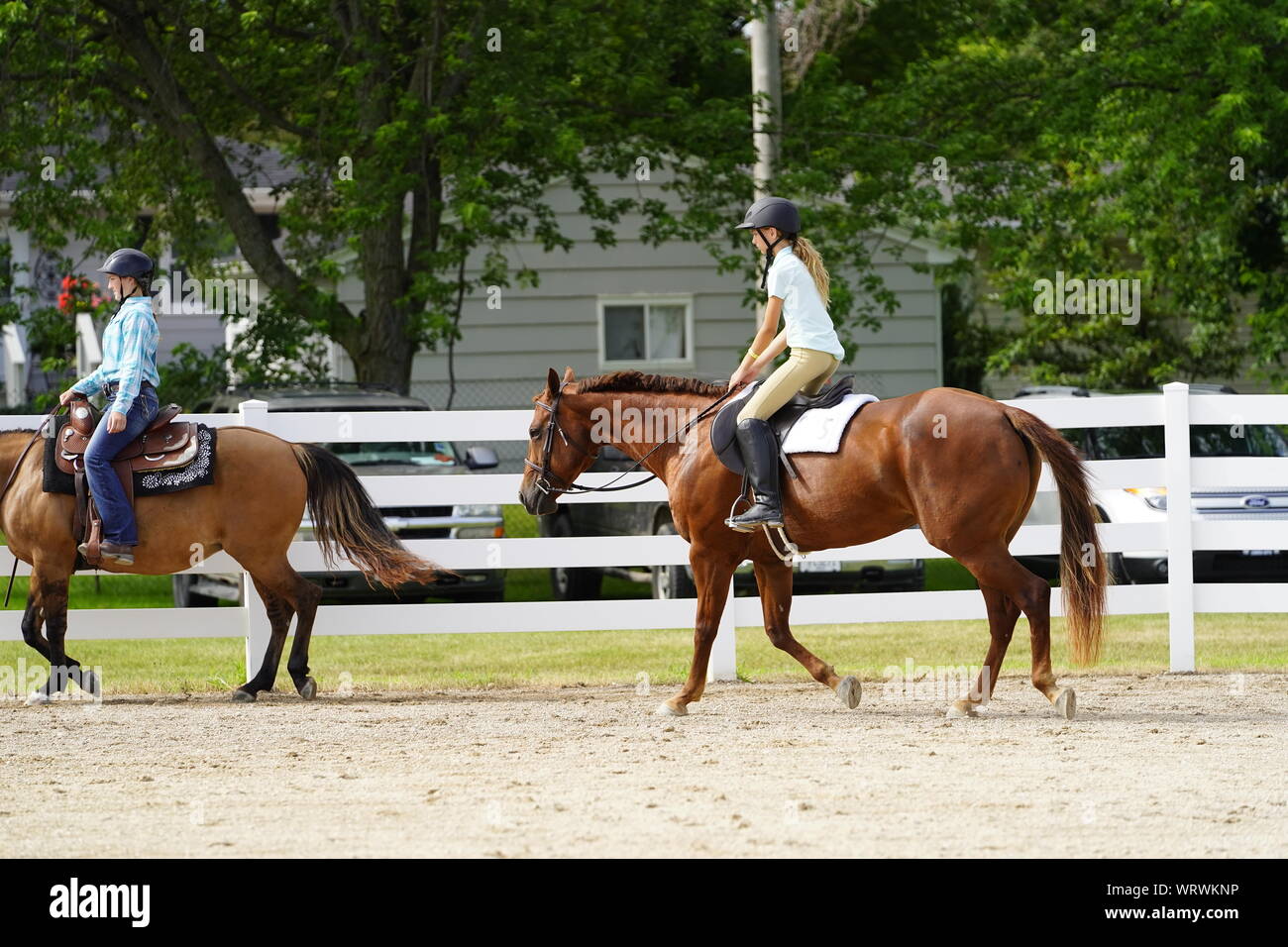 Youth female horse riding show at Fond du Lac County Fair, Fond du Lac ...