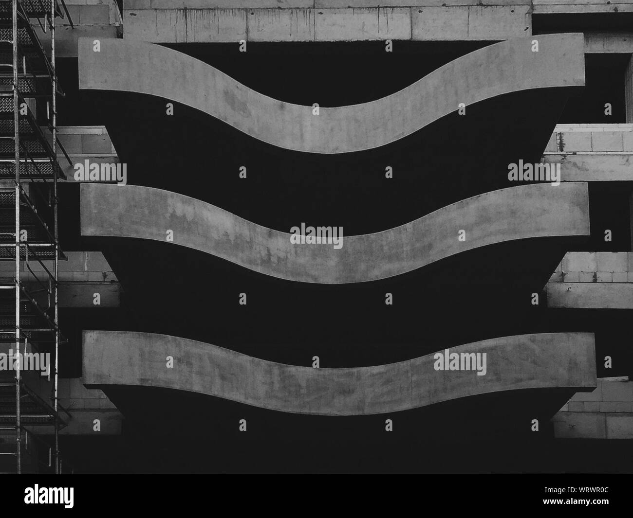 Interior Of Under Construction Building Stock Photo - Alamy