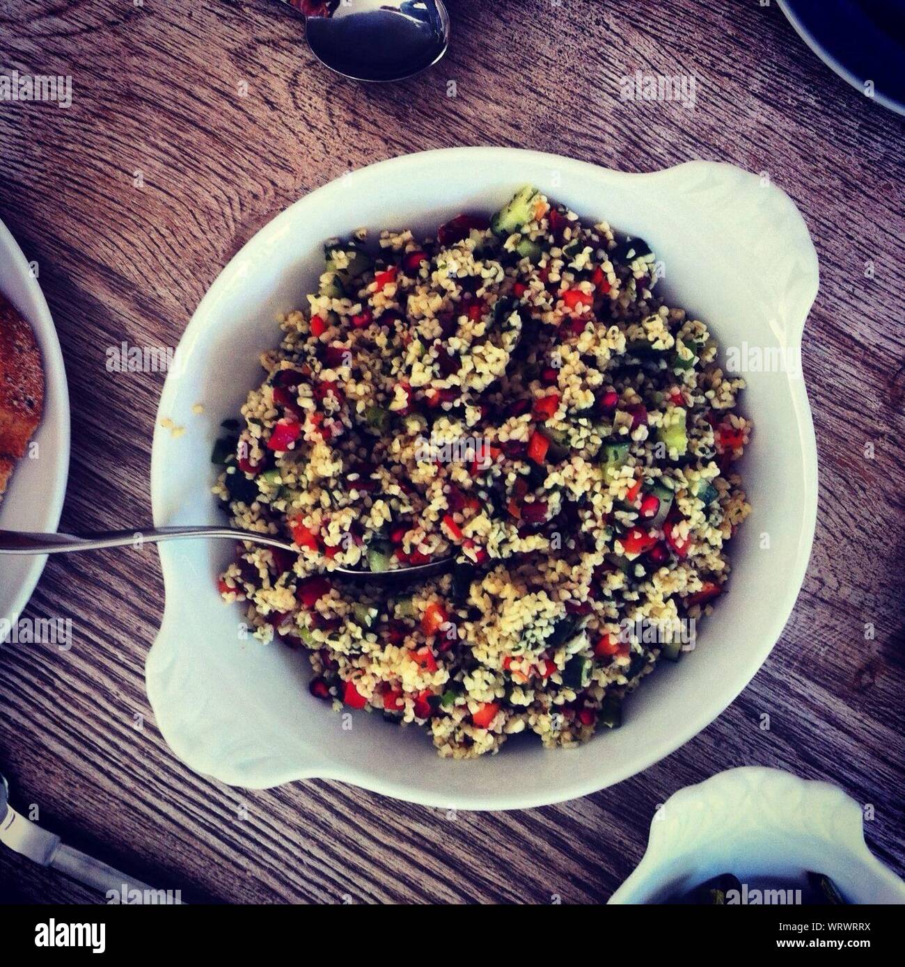 Food In Bowl Stock Photo - Alamy