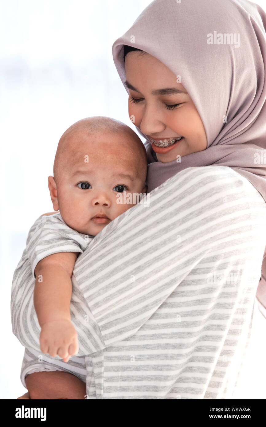 Muslim Cute Baby Smile