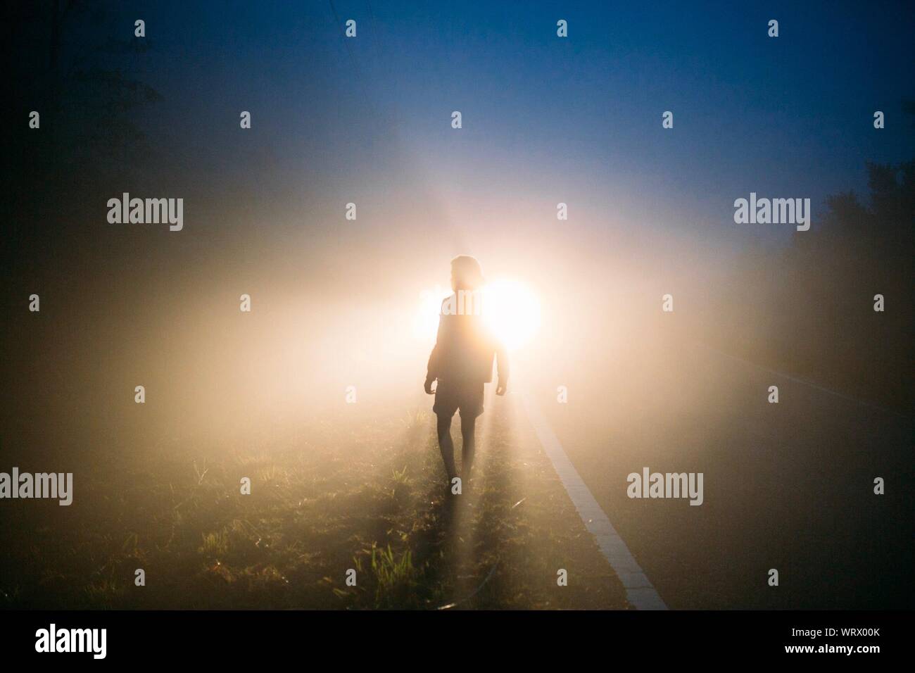 Walking sun hi-res stock photography and images - Alamy