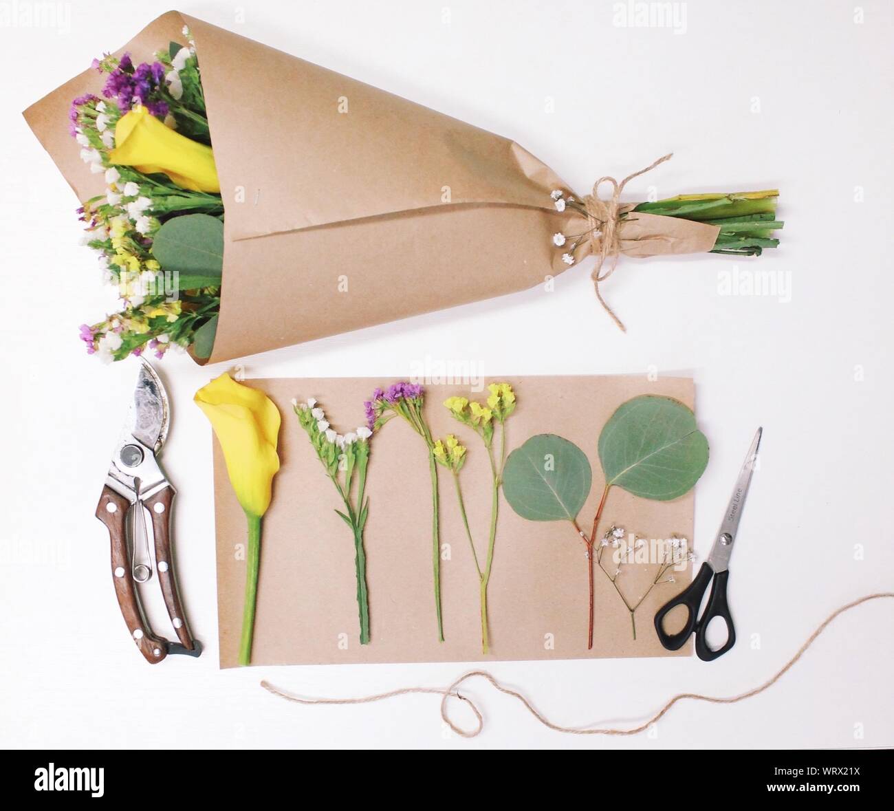 Work flower bouquet hi-res stock photography and images - Alamy