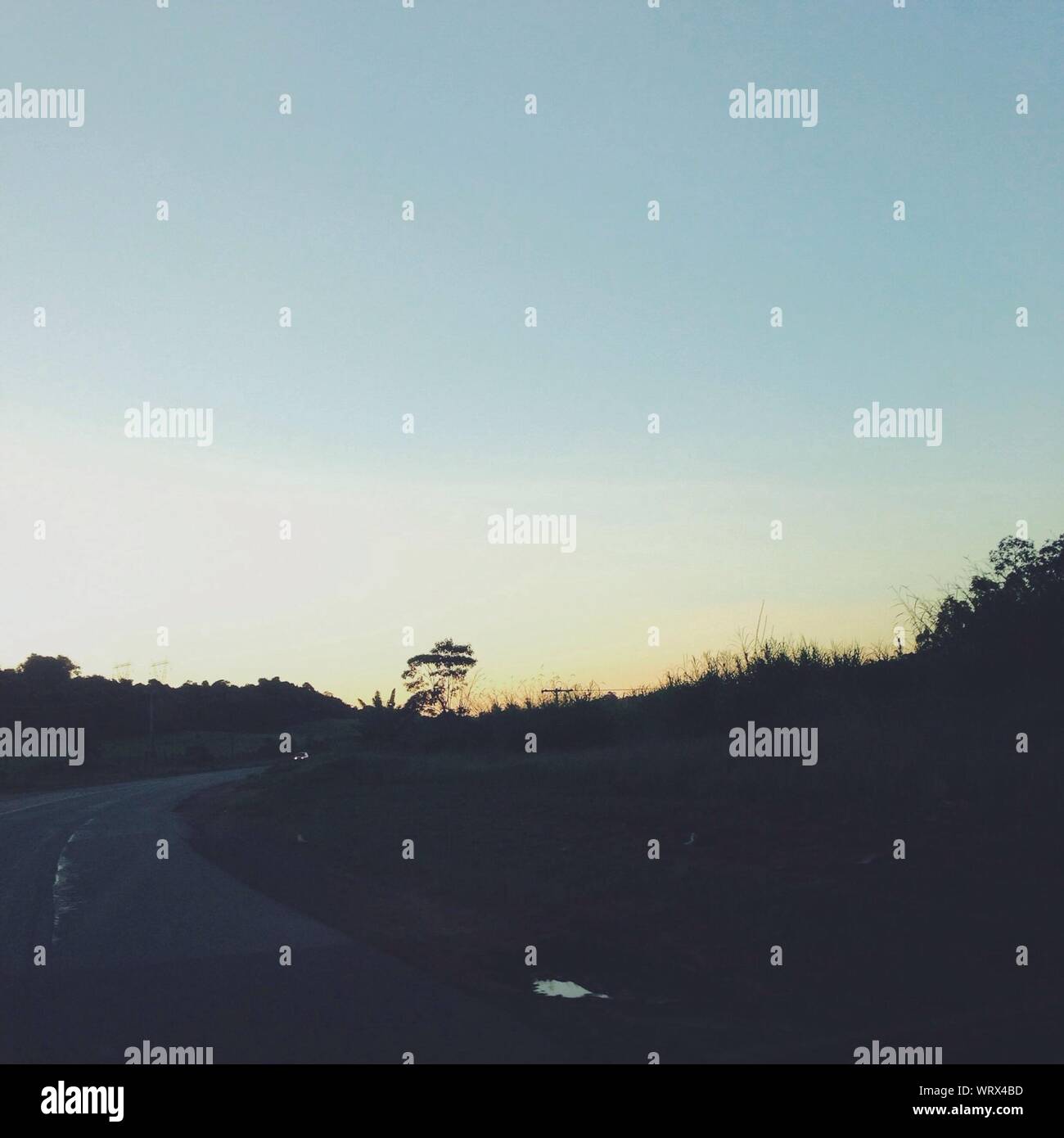 Road dusk hi-res stock photography and images - Alamy