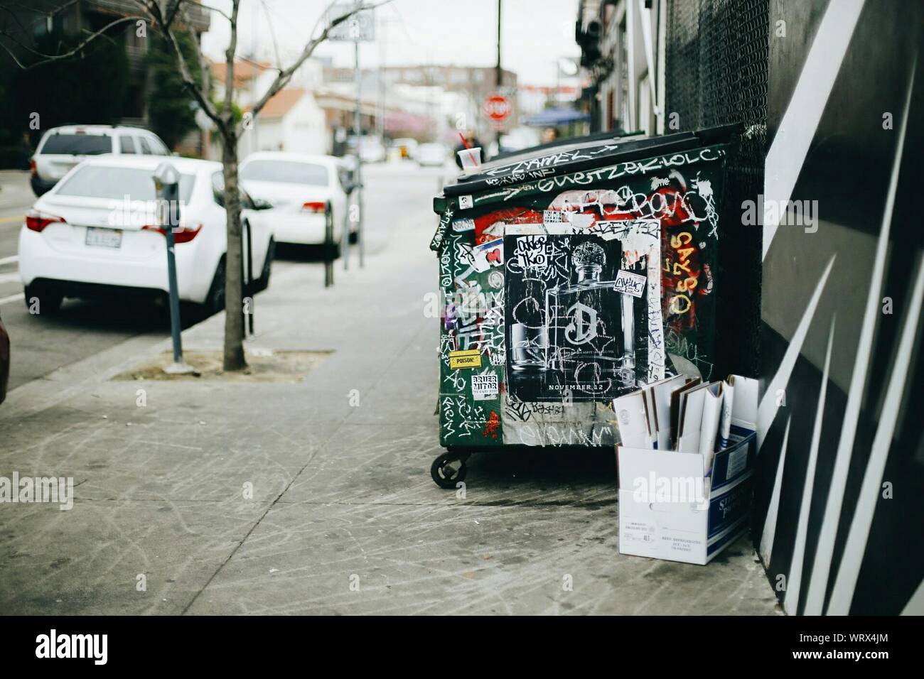 Graffiti And Garbage High Resolution Stock Photography and Images - Alamy