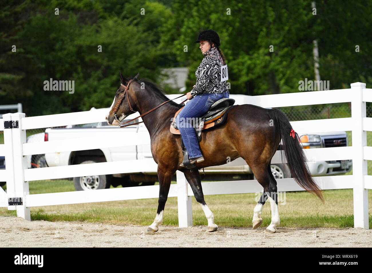 Youth female horse riding show at Fond du Lac County Fair, Fond du Lac ...