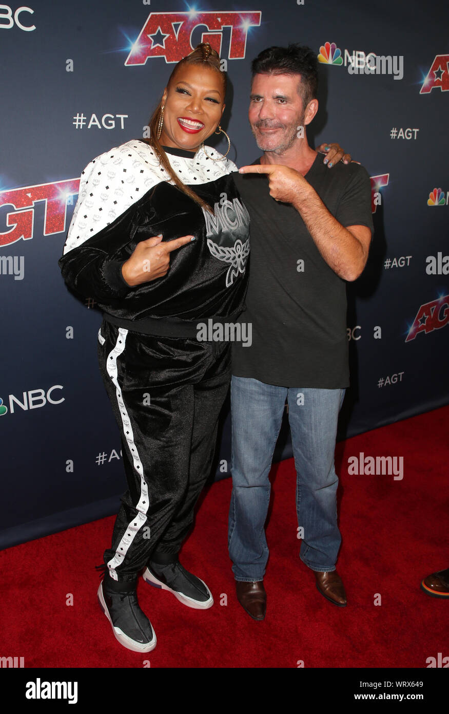 Hollywood, Ca. 10th Sep, 2019. Queen Latifah and Simon Cowell at ...