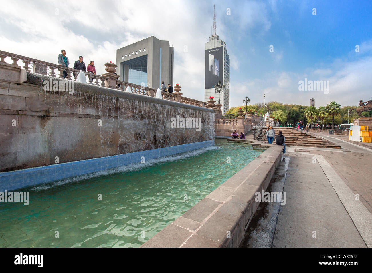 Monterrey, Mexico-11 August, 2019: Monterrey, Landmark Macroplaza (La ...