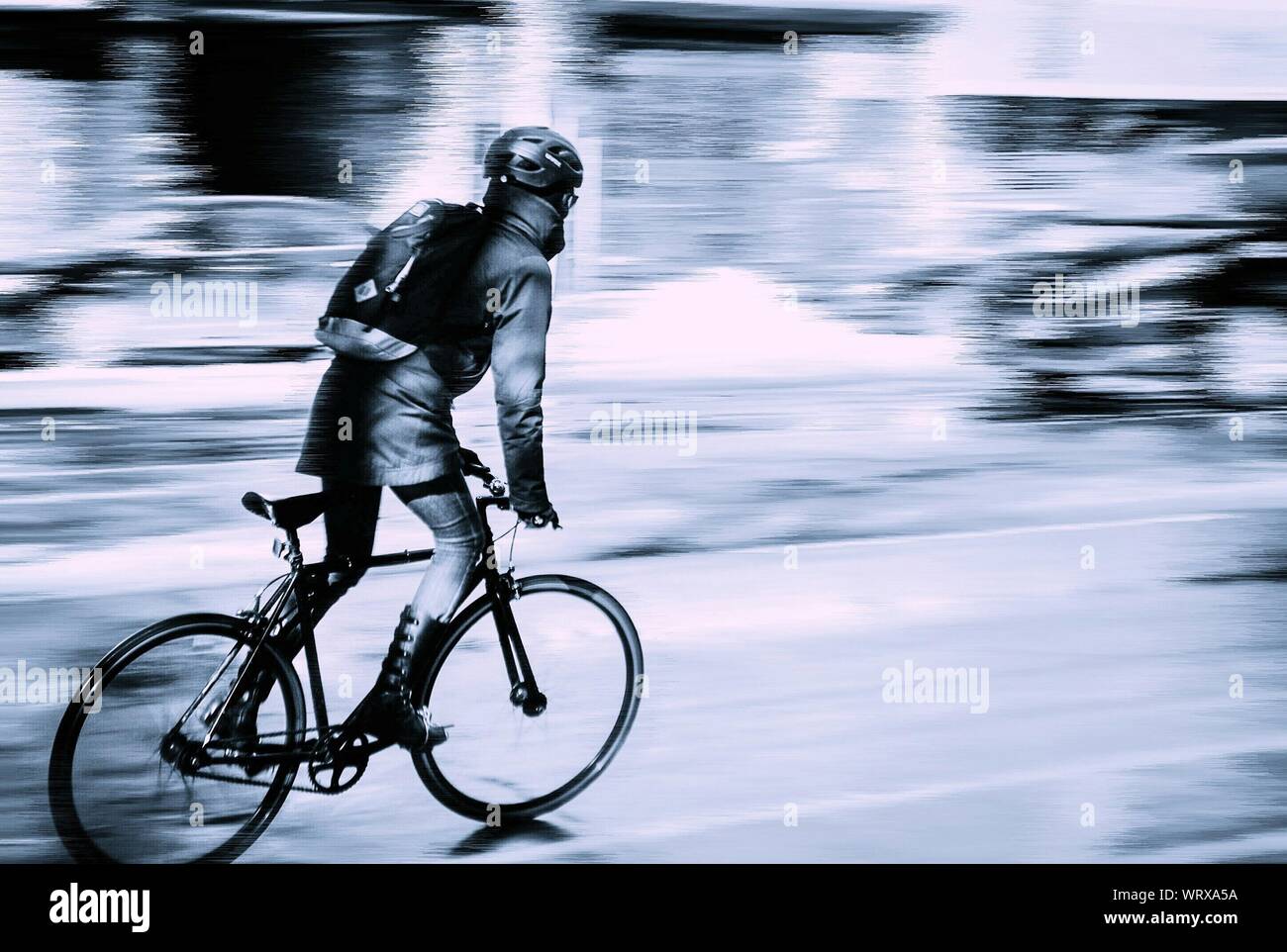 Motion bike riding hi-res stock photography and images - Alamy