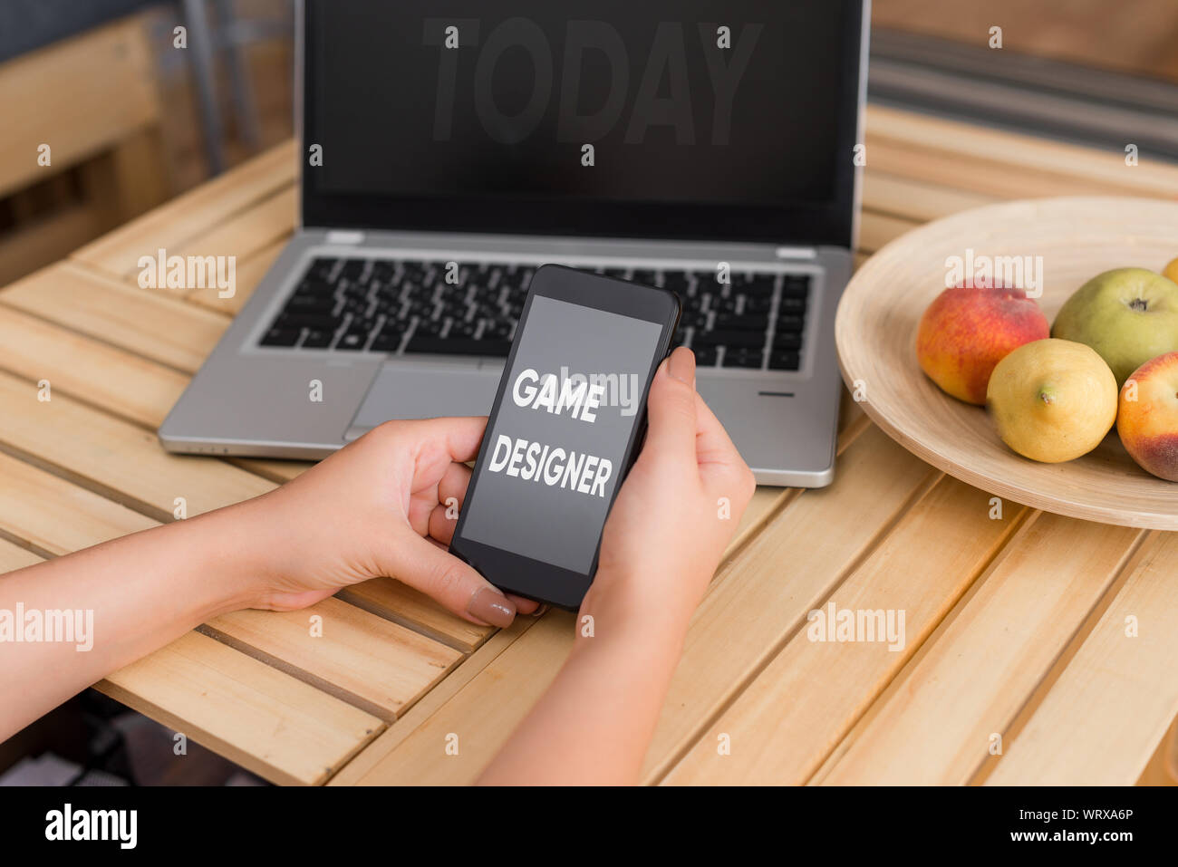 Conceptual Hand Writing Showing Game Designer Concept Meaning Campaigner Pixel Scripting