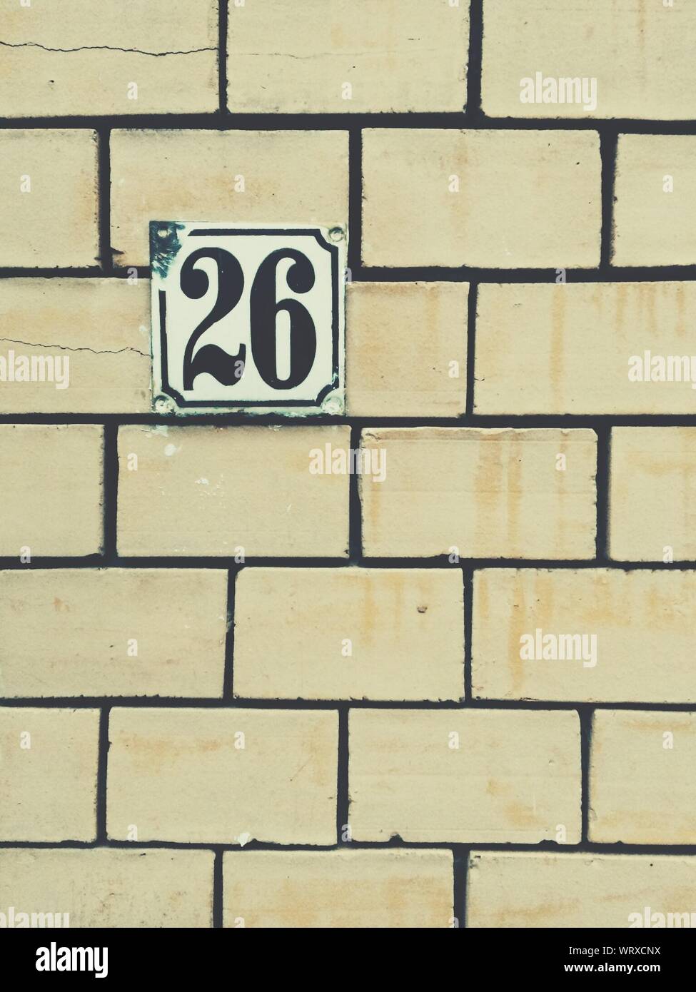 Number 26 hi-res stock photography and images - Alamy