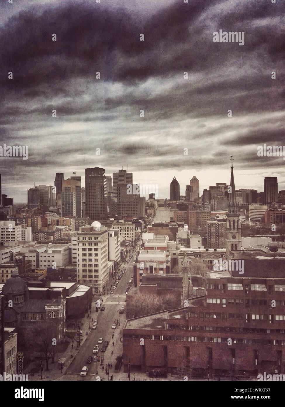 Dense urban view hi-res stock photography and images - Alamy