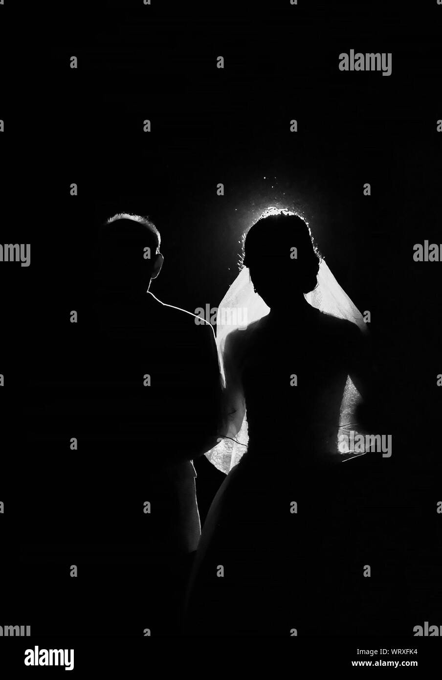 Couple married back hi-res stock photography and images - Alamy