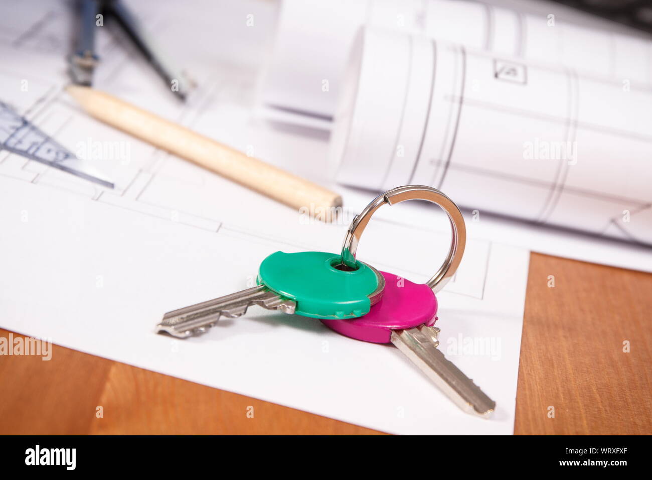 Home keys, electrical diagrams or drawings and accessories for use in ...