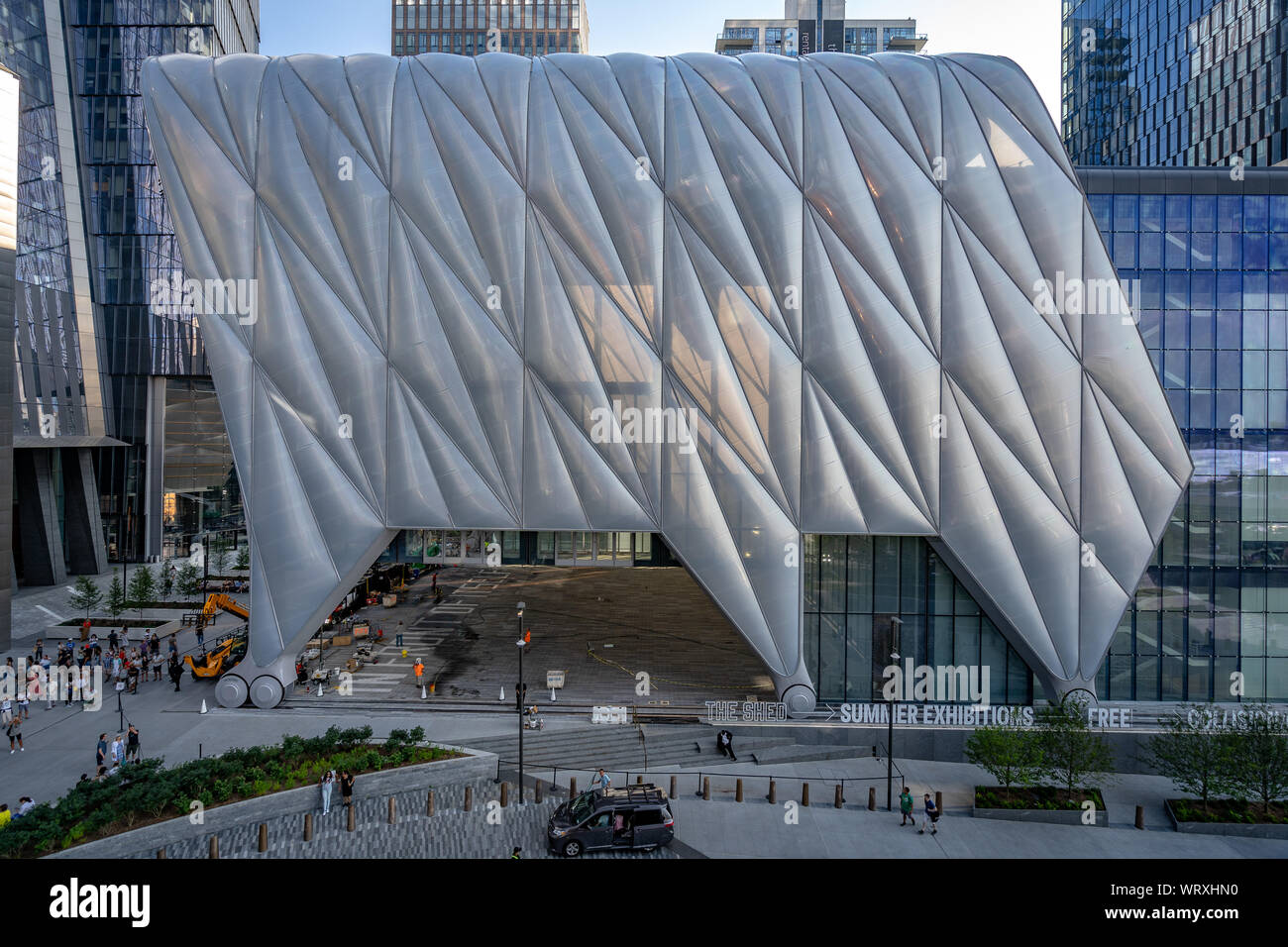 New York, USA - The Shed building Stock Photo - Alamy