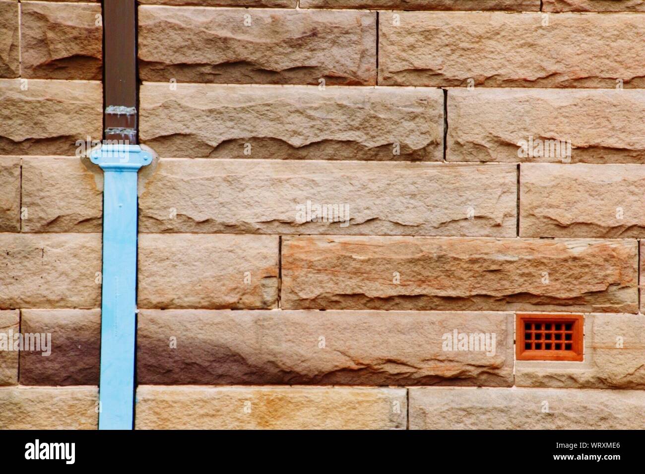 Stone wall pipe hi-res stock photography and images - Alamy