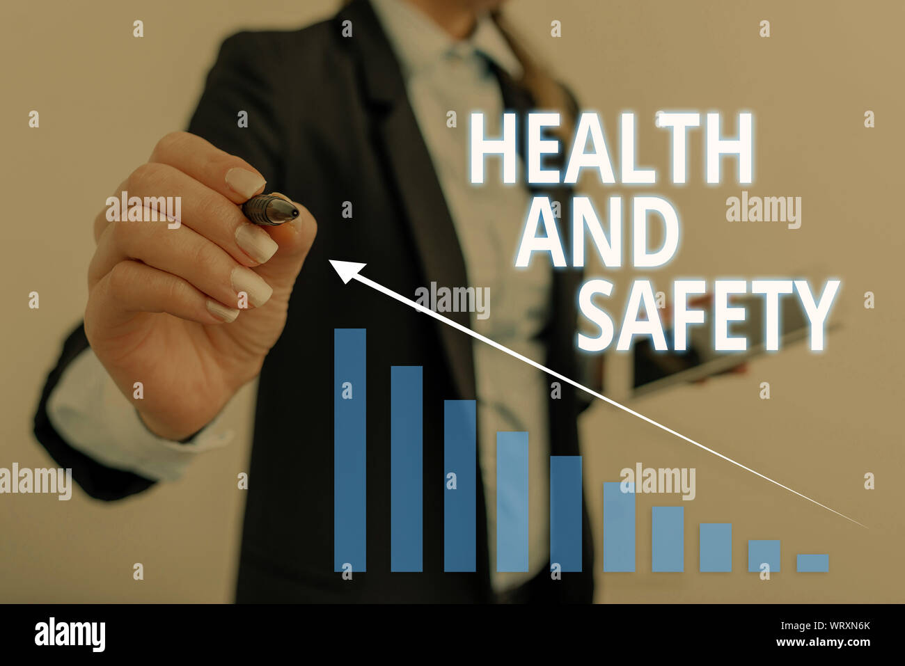Text sign showing Health And Safety. Business photo text procedures ... Text sign showing Health And Safety. Business photo text procedures ...