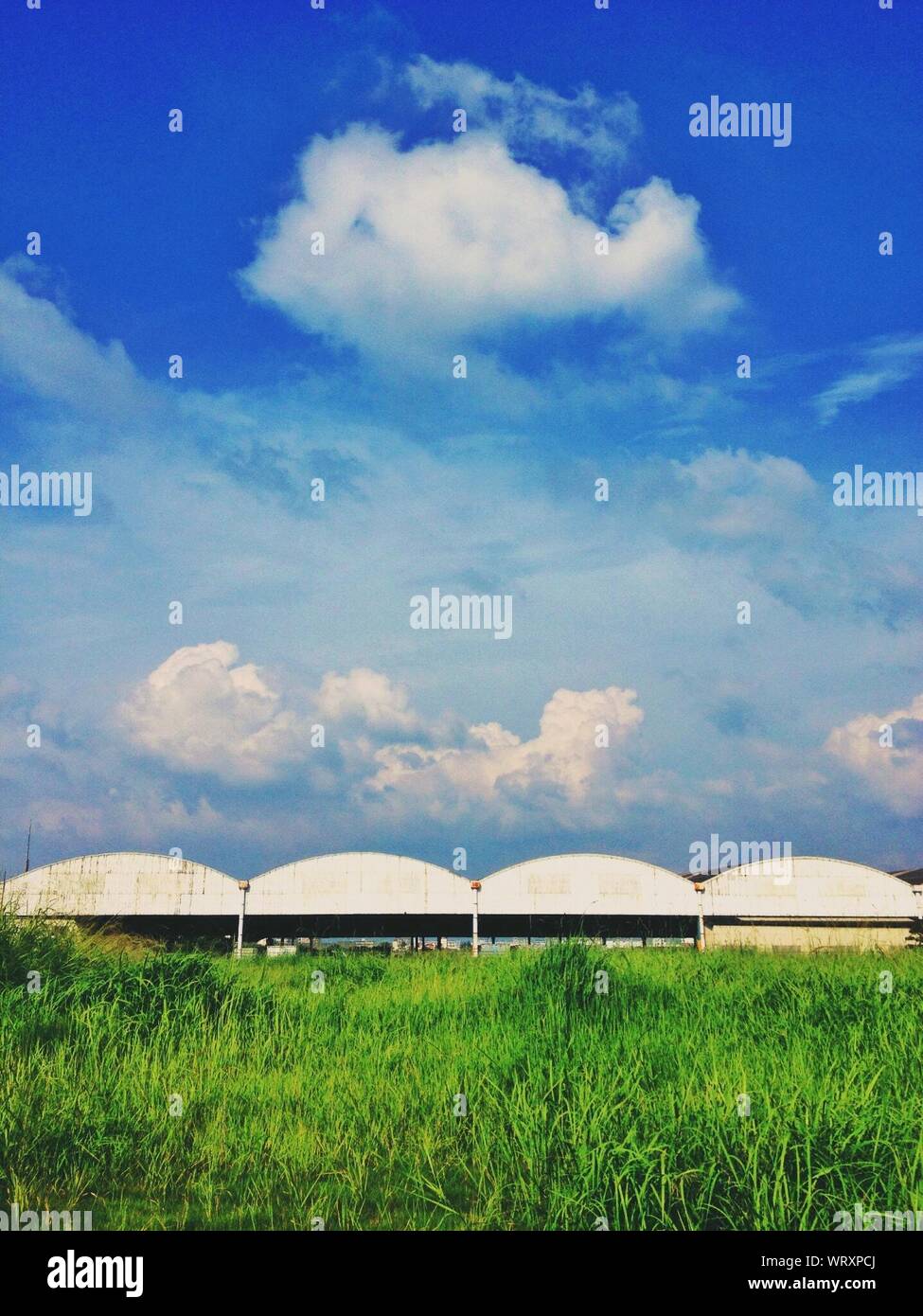Built structure grassland architecture hi-res stock photography and ...