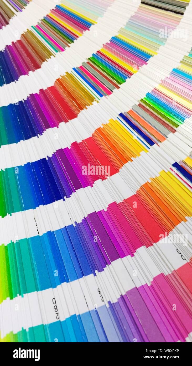 Color chart series hi-res stock photography and images - Alamy
