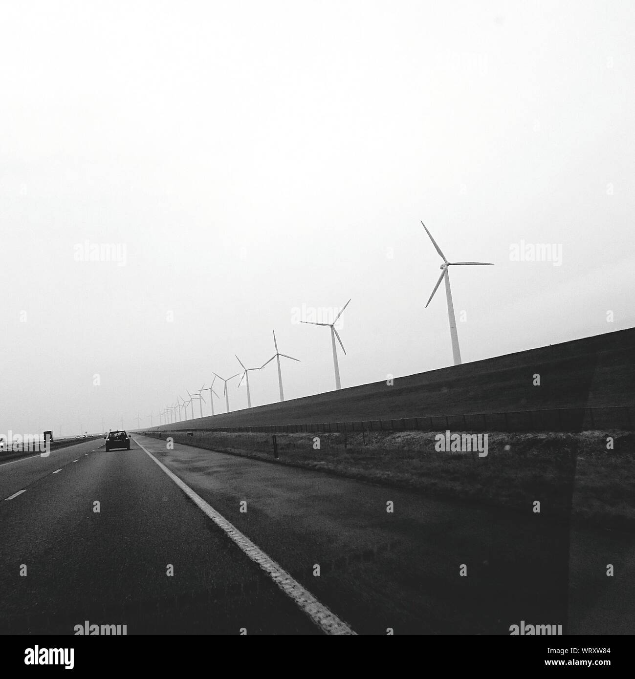 Windmill through window hi-res stock photography and images - Alamy