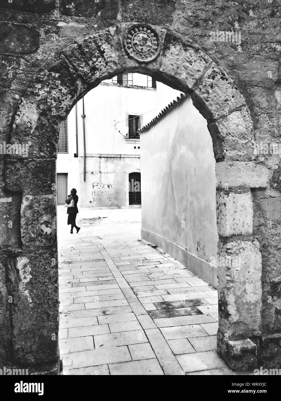 Narrow rear view Black and White Stock Photos & Images - Alamy